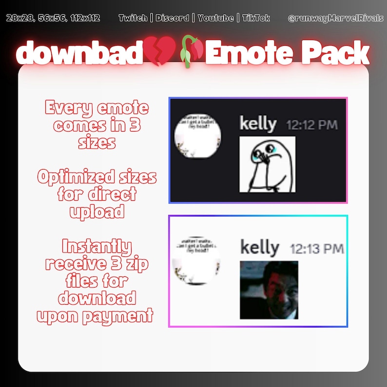 SADGE FEELSBADMAN 75 Emote Pack | Funny Meme Emotes for Twitch, Discord ...