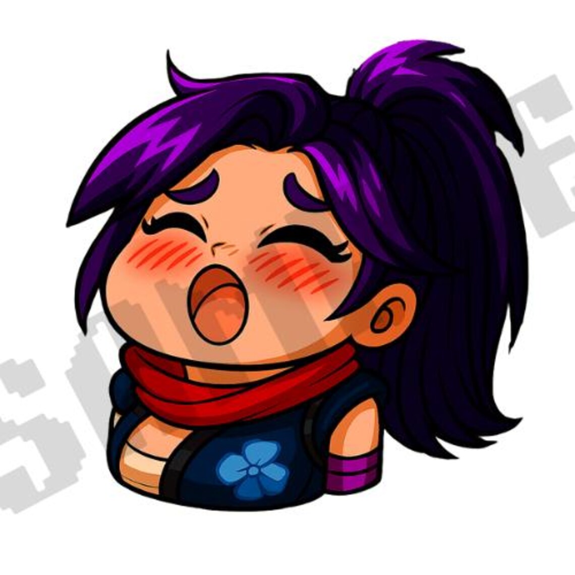 FREAKY Emote Lewd Psylocke Marvel Rivals | Animated Emote for Twitch ...