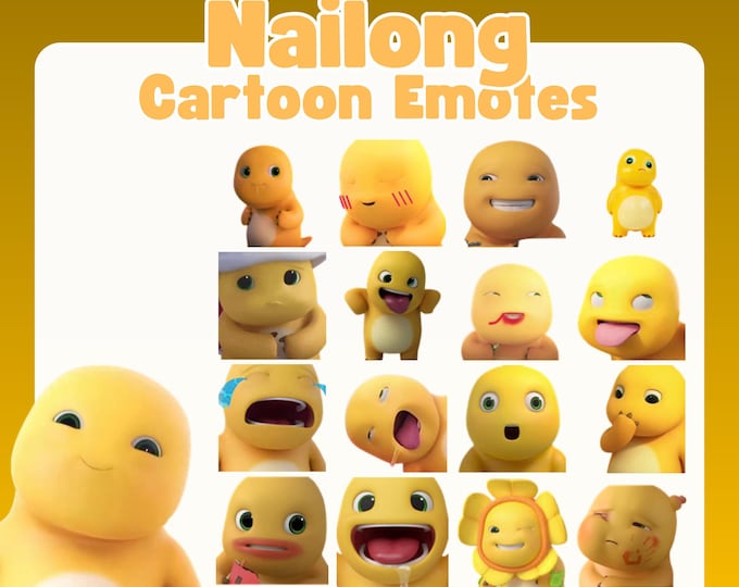 Cute Nailong Baby Stickers | Kawaii Nailong Sticker Pack | Cartoon ...
