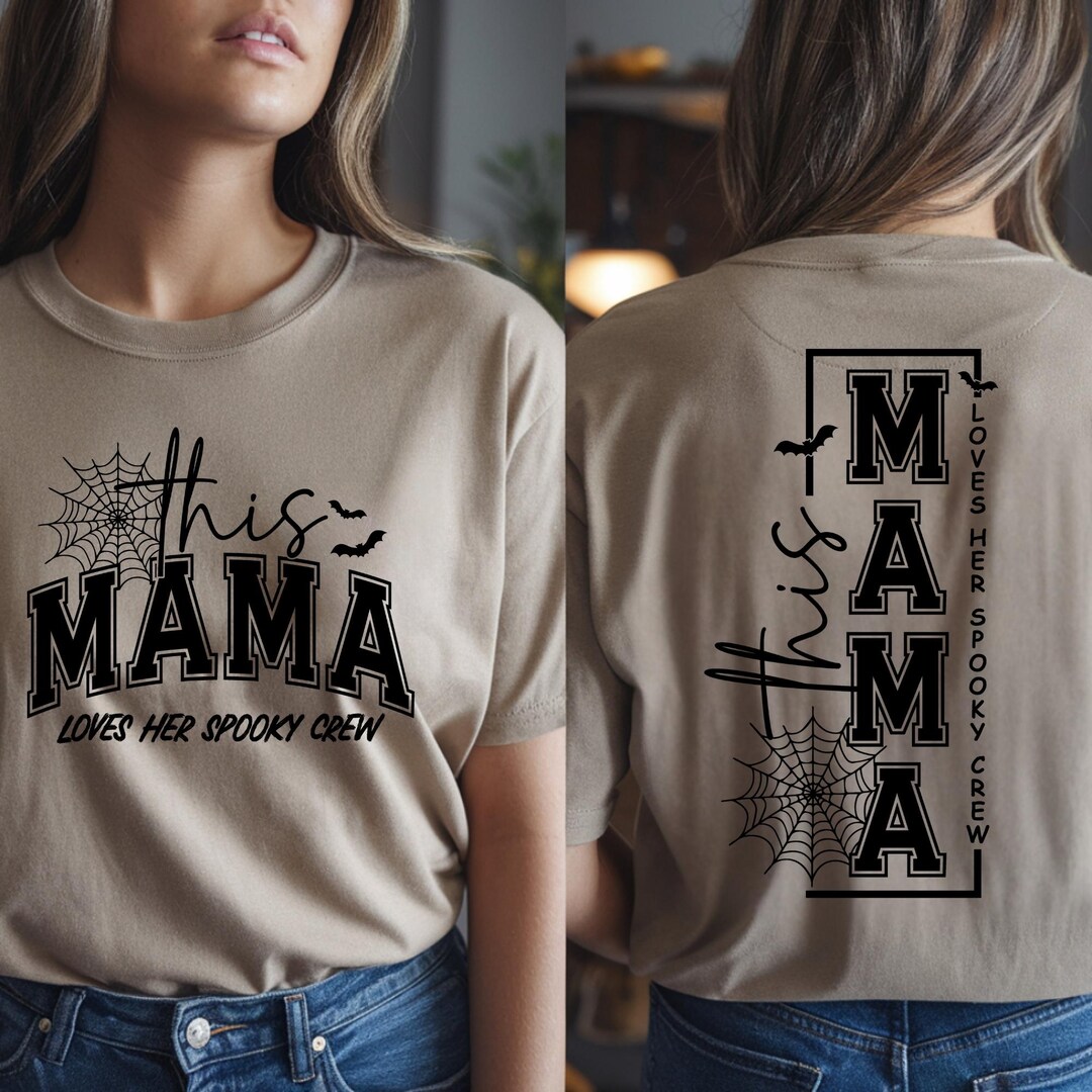 This Mama Loves Her Nightmares Png, Halloween PNG, Custom Spooky Mama ...