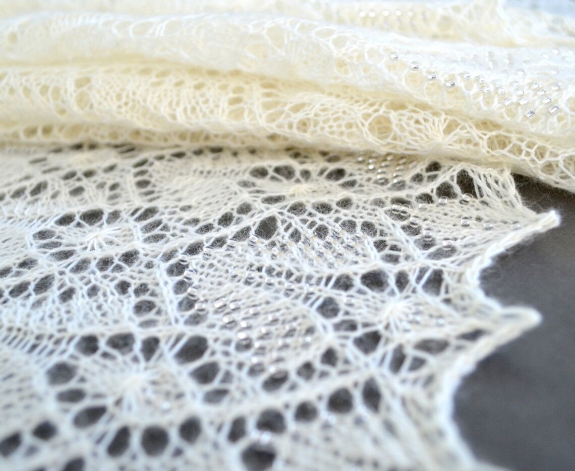 Shawl Pattern precious Lace. Lace Wrap Scarf - Etsy