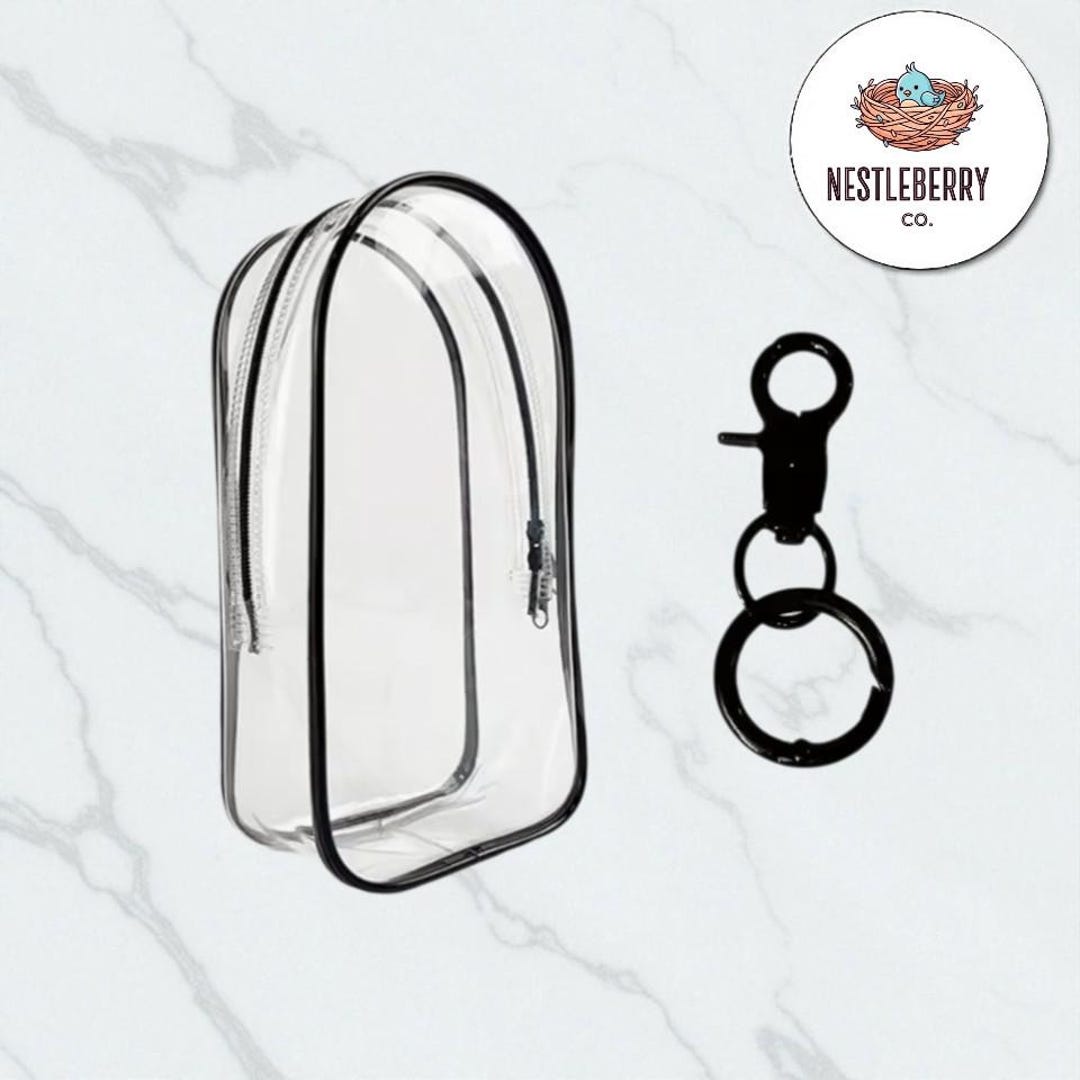 Clear Vinyl Display Case: Mini Art Toy Keychain Pouch - 17cm - Etsy