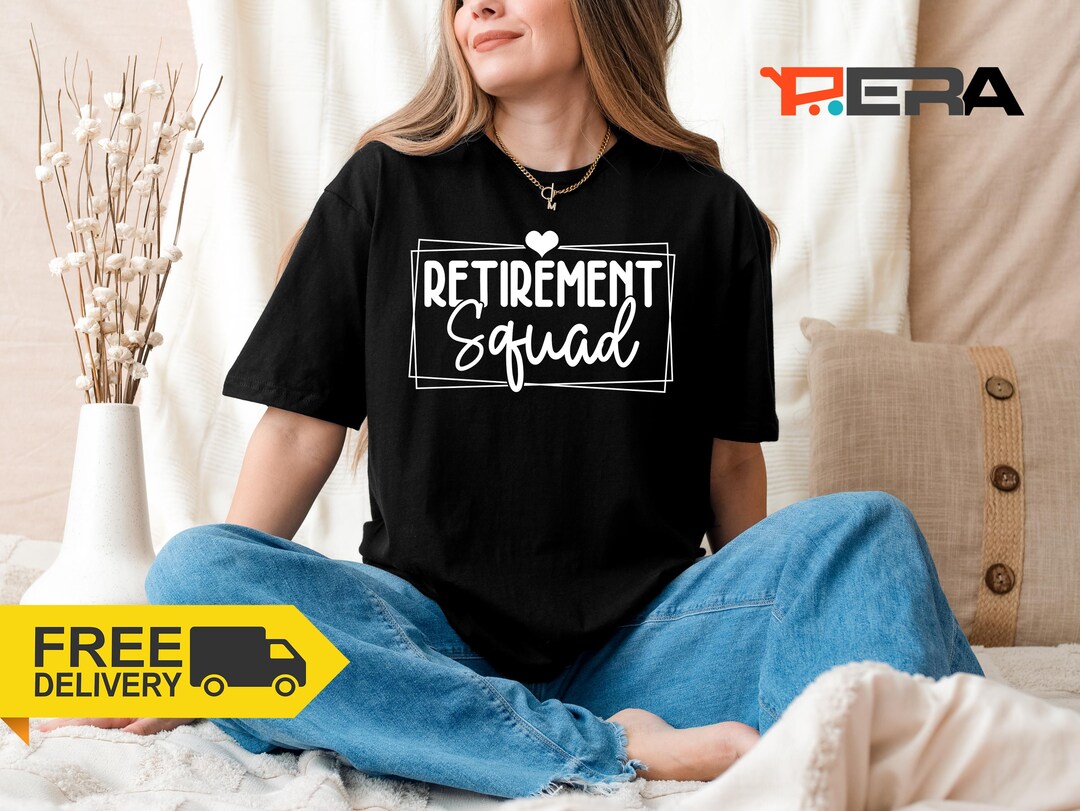 Funny Retirement Squad Shirt: Work Crew T-shirt - Etsy