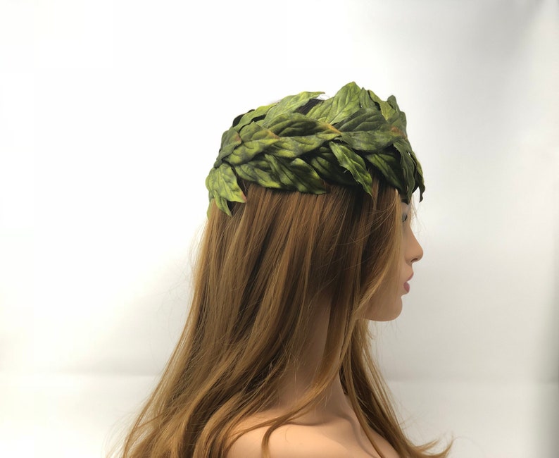 Elf Wood Nymph Flower Crown Floral Headpiece Headband - Etsy