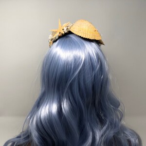 Mermaid Crown With Real Seashells, Sea Urchin, Pyrite, Coral Pieces ...