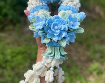 Flowers From Velvet Wire - Etsy