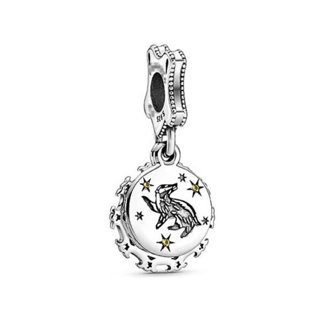 Pandora Harry Potter Hufflepuff Dangle Charm - Etsy