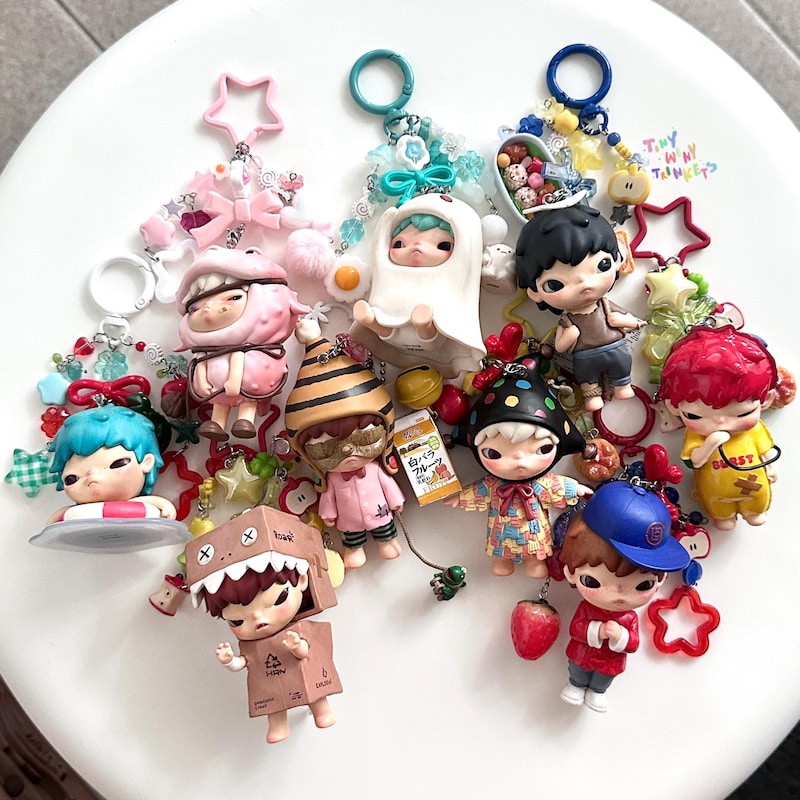 Hirono Keychain - Etsy