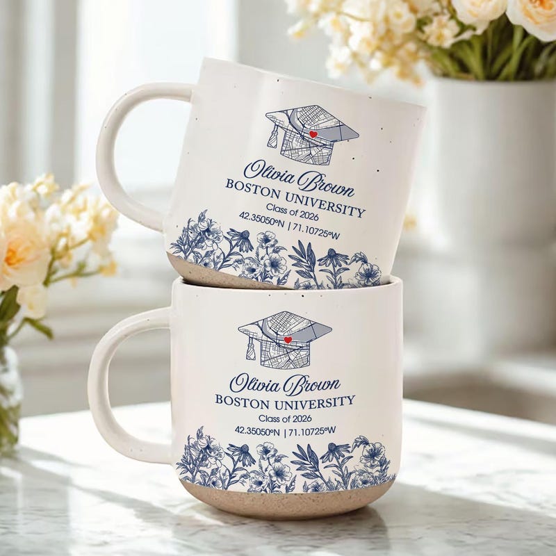 Pottery Mug Class of 2026 - Etsy