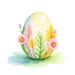 10 Watercolor Easter Egg Clipart Bundle: Pastel PNG Graphics for Spring ...