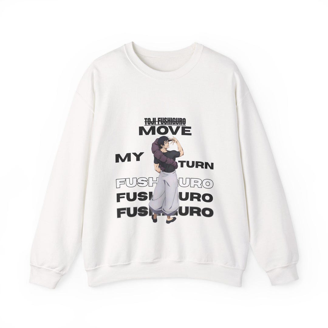 Toji Fushiguro Sweatshirt: Jujutsu Kaisen Anime Crewneck - Etsy