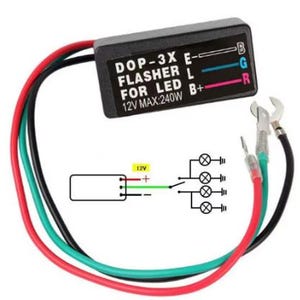 Led Flasher Relay 3 Pin - Etsy