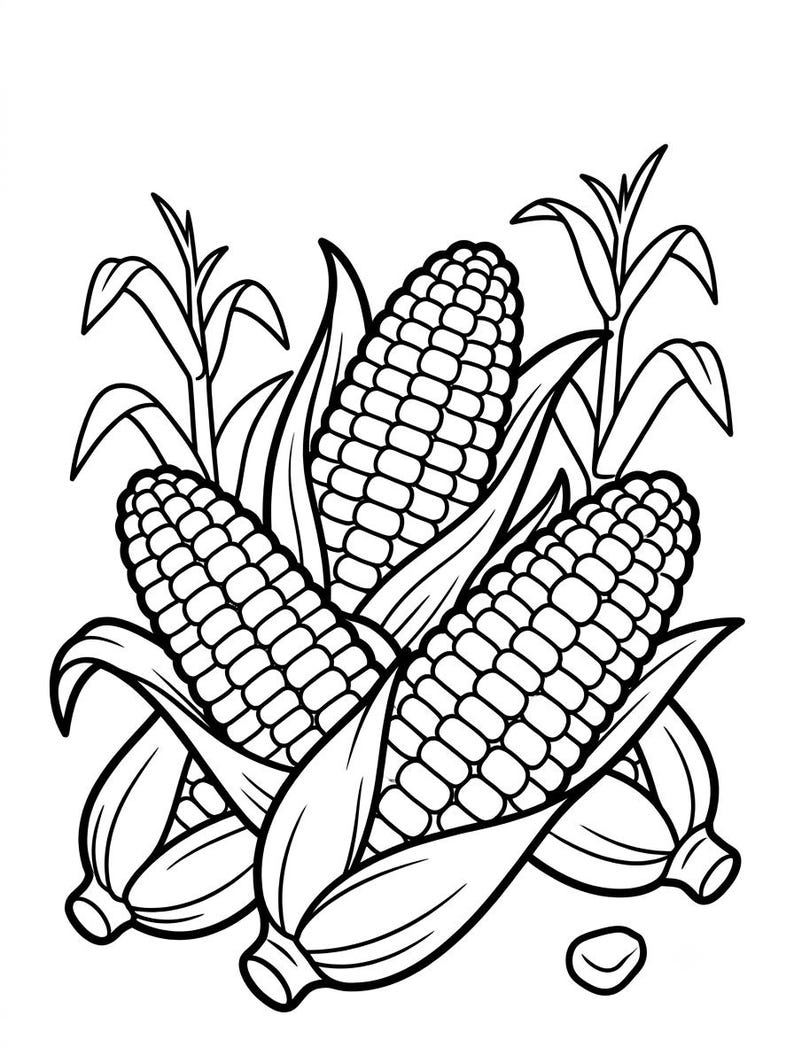 Autumn Coloring Pages for Kids, Thanksgiving Autumn Coloring Book PDF ...