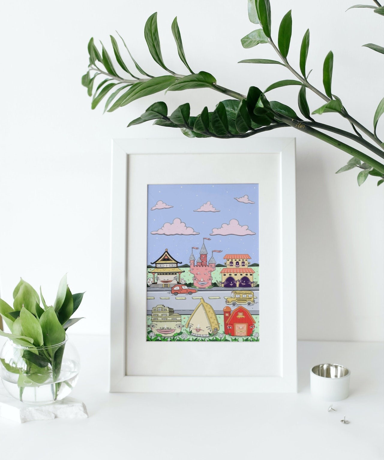 Happy Homes, Anthropomorphic Architectural Buildings, Educational ...
