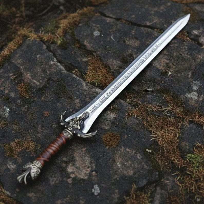 Conan the Barbarian Albion Father's Sword | Atlantean Hand Forged Blade ...