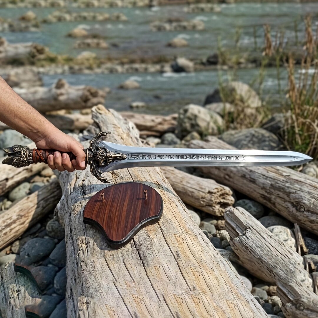 Conan the Barbarian Albion Father's Sword | Atlantean Hand Forged Blade ...