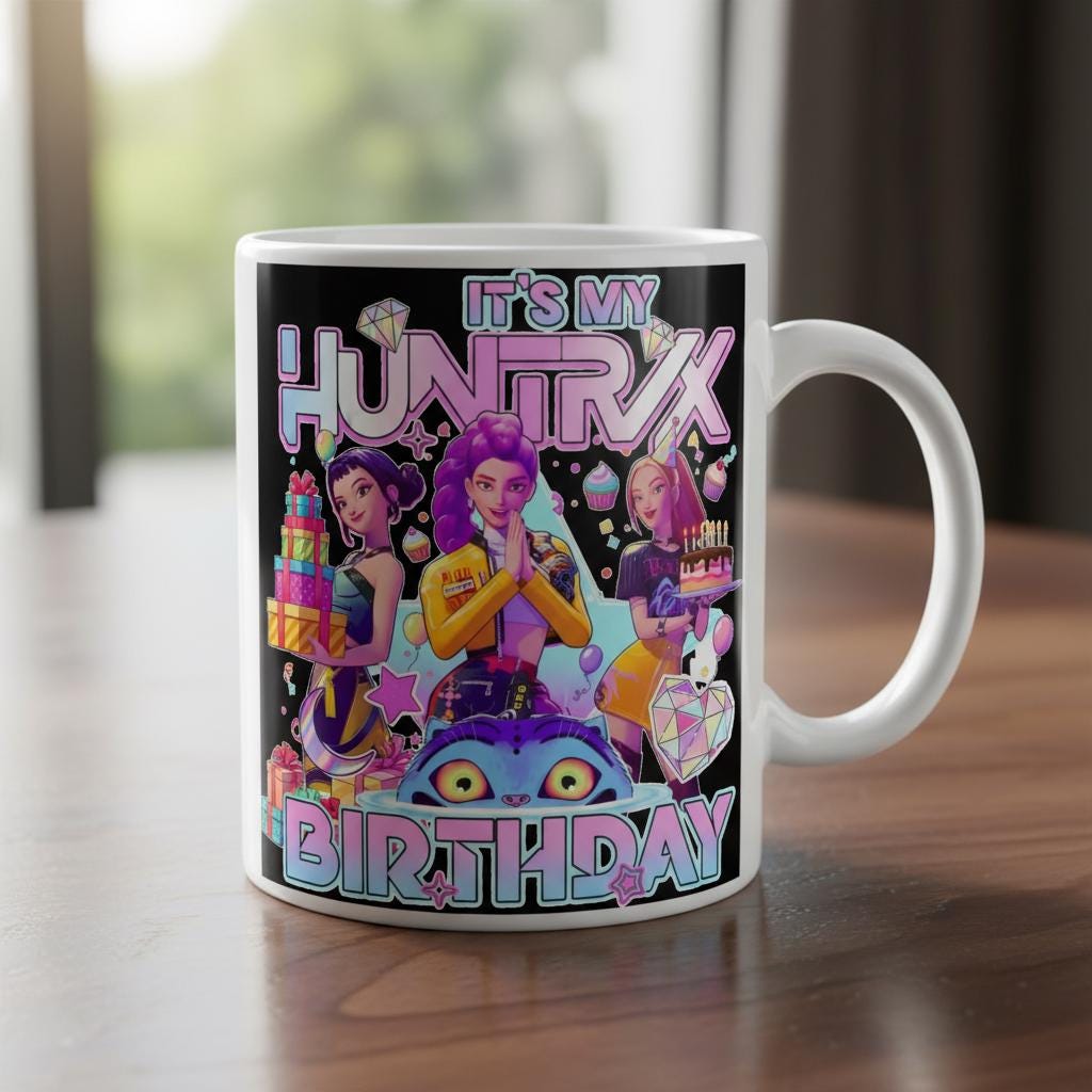 It's My Birthday KPOP Huntrix PNG | Huntrix Birthday Digital Download ...