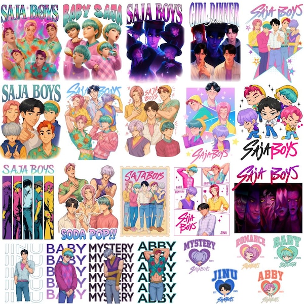 Saja Boys Poster - Etsy