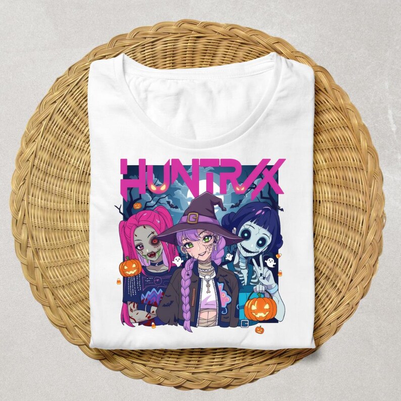 Spooky Huntrix Halloween PNG, Kpop Demon Hunters Clipart, Saja Girls ...