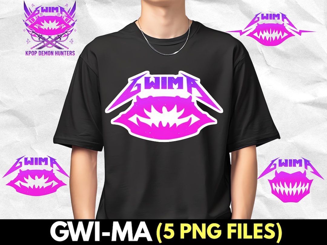 GWI-MA Demon King PNG Bundle – Kpop Demon Hunters Inspired Digital Art ...