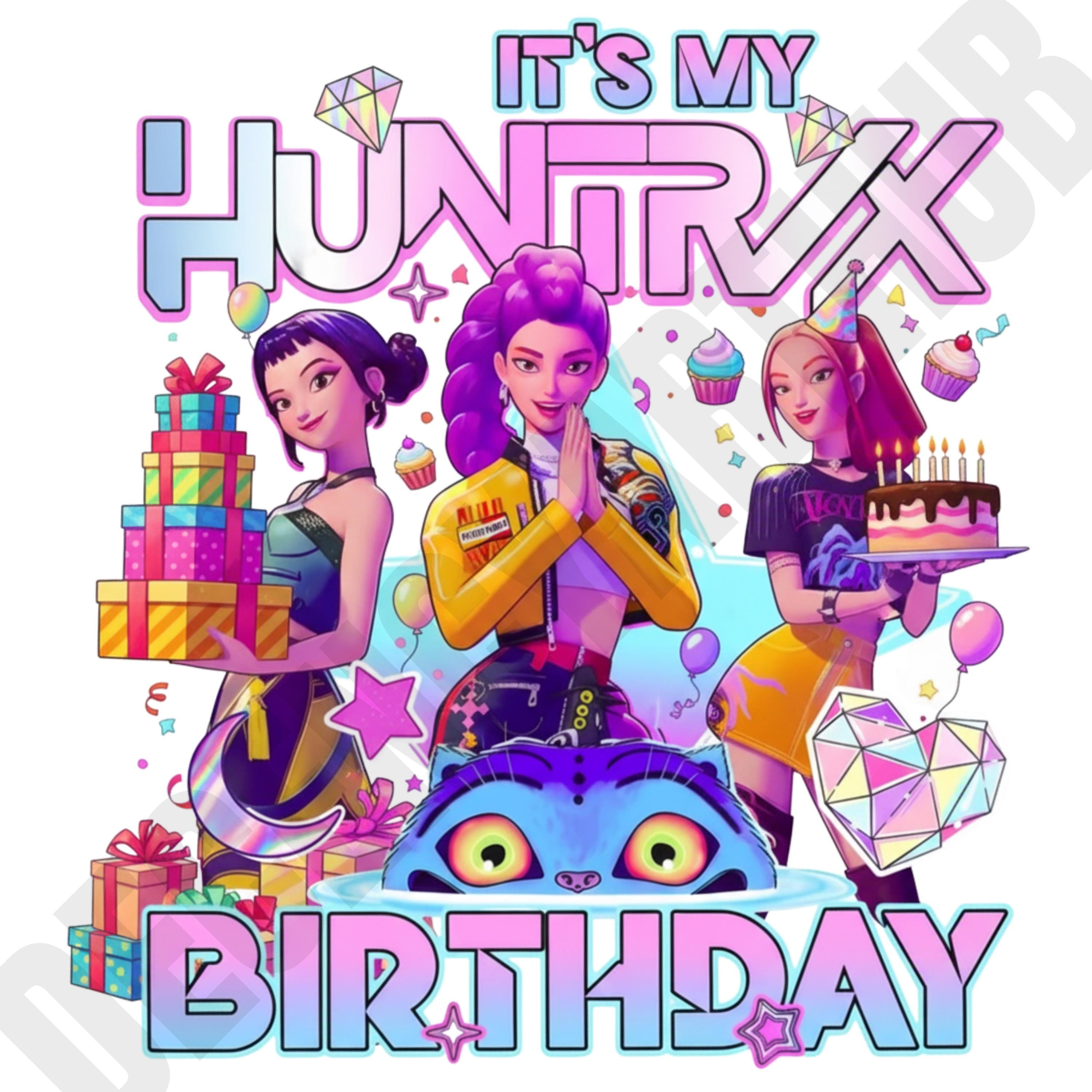 It's My Birthday KPOP Huntrix PNG | Huntrix Birthday Digital Download ...