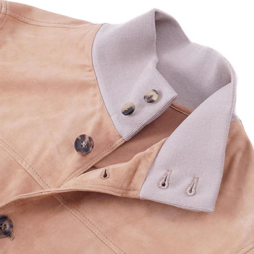 Men’s Unlined Suede Bomber Jacket – Lightweight Vintage Leather Style ...