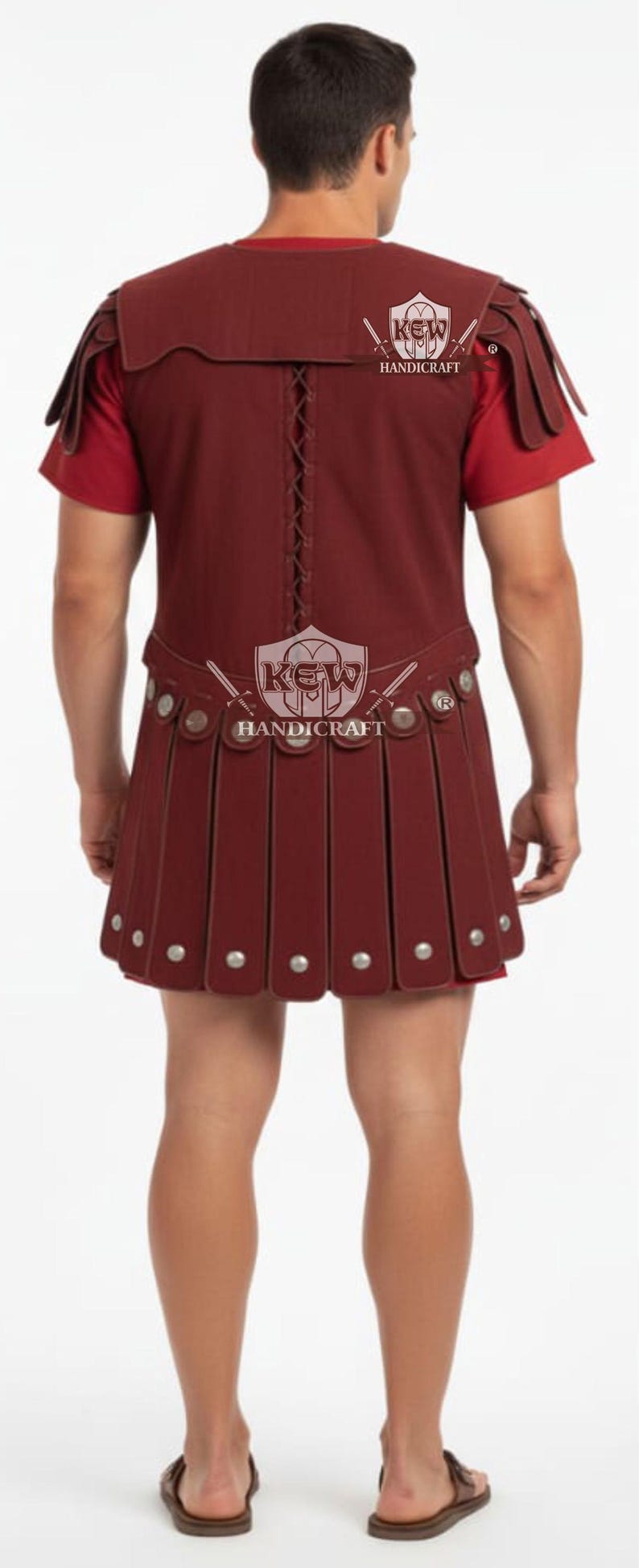 Classic Roman Centurion Leather Armor | Lorica Segmentata Style Cuirass ...