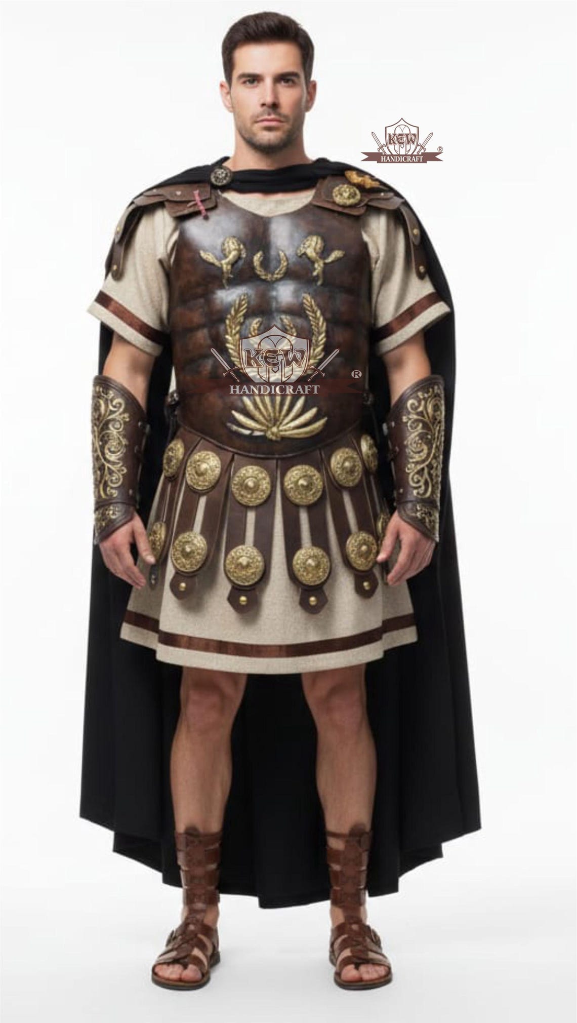 Roman General / Centurion Leather Armor Set | Muscled Cuirass ...