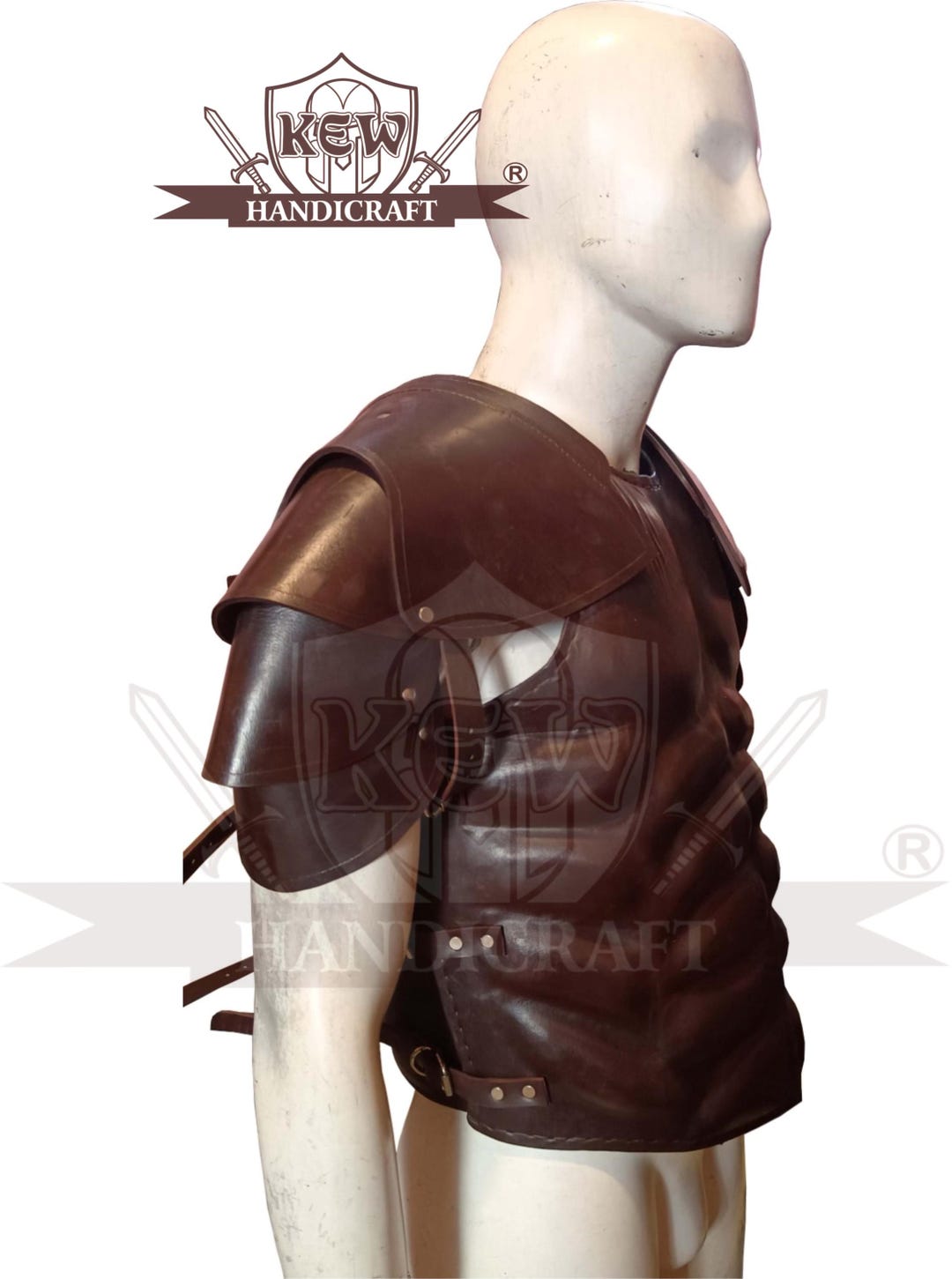 Medieval Leather Muscle Armor – Handmade Roman Gladiator Body Armor ...