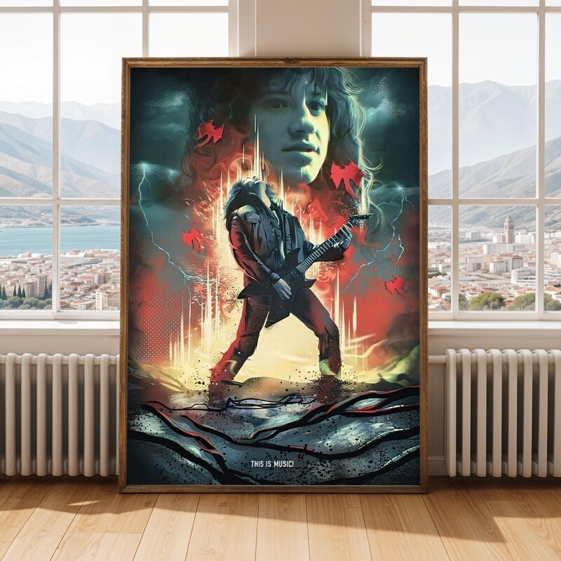 Strangers Things Poster Eddie - Etsy