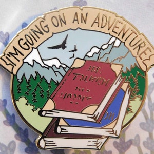 Going on an Adventure - Hard Enamel Pin - Etsy