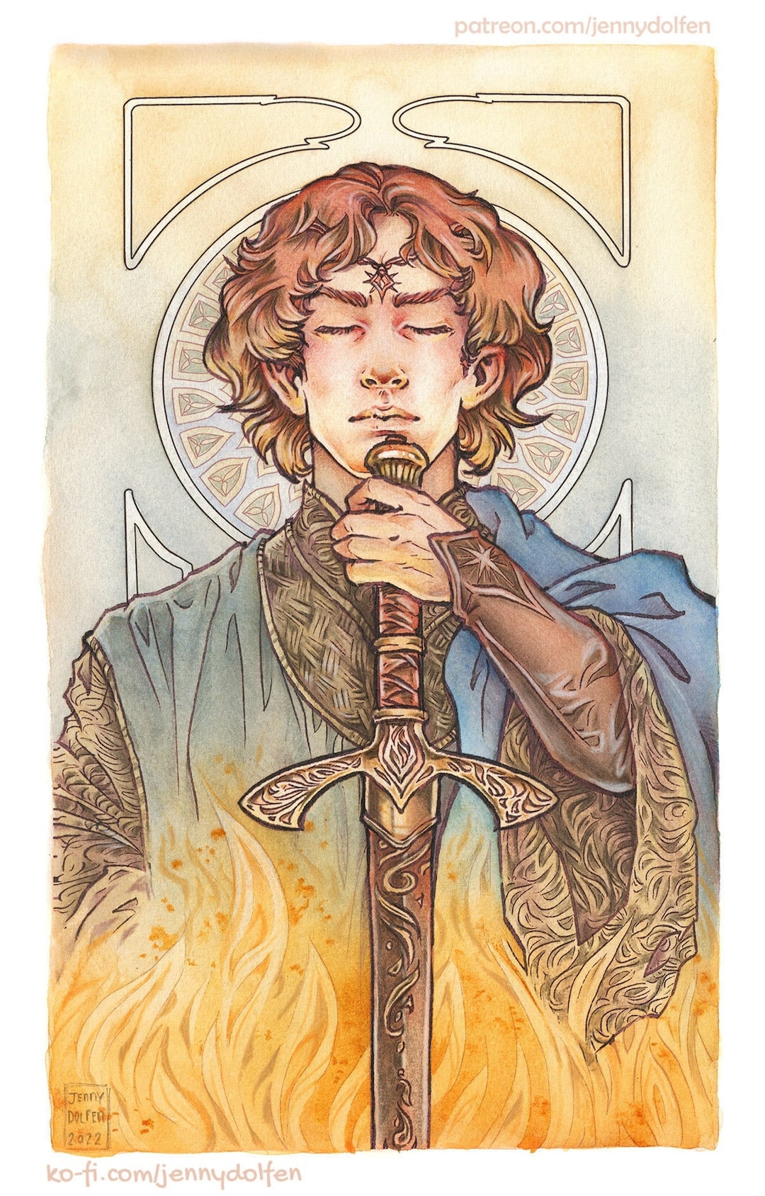Oathkeeper - Signed Giclée Print - Etsy