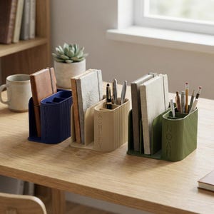 Personalized Desk Organizer With Name, Custom Office Storage for ...