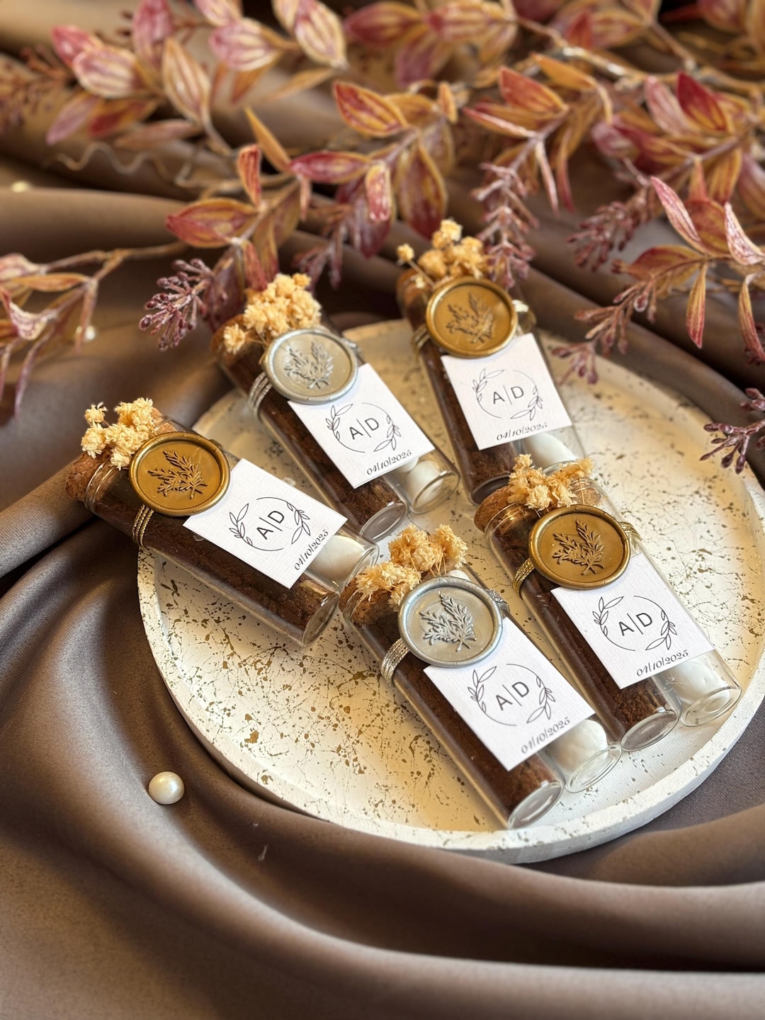 Wedding Almond Candy and Turkish Coffee Favors, Nikkah Gifts, Favors ...