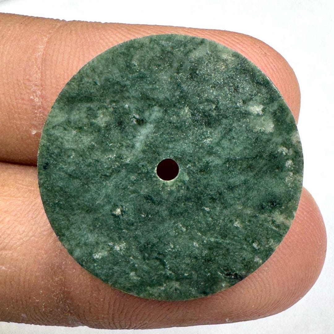 Green Marble Watch Dial: 25 Mm Round Disk ( 0.70 Mm Thick ) Custom ...