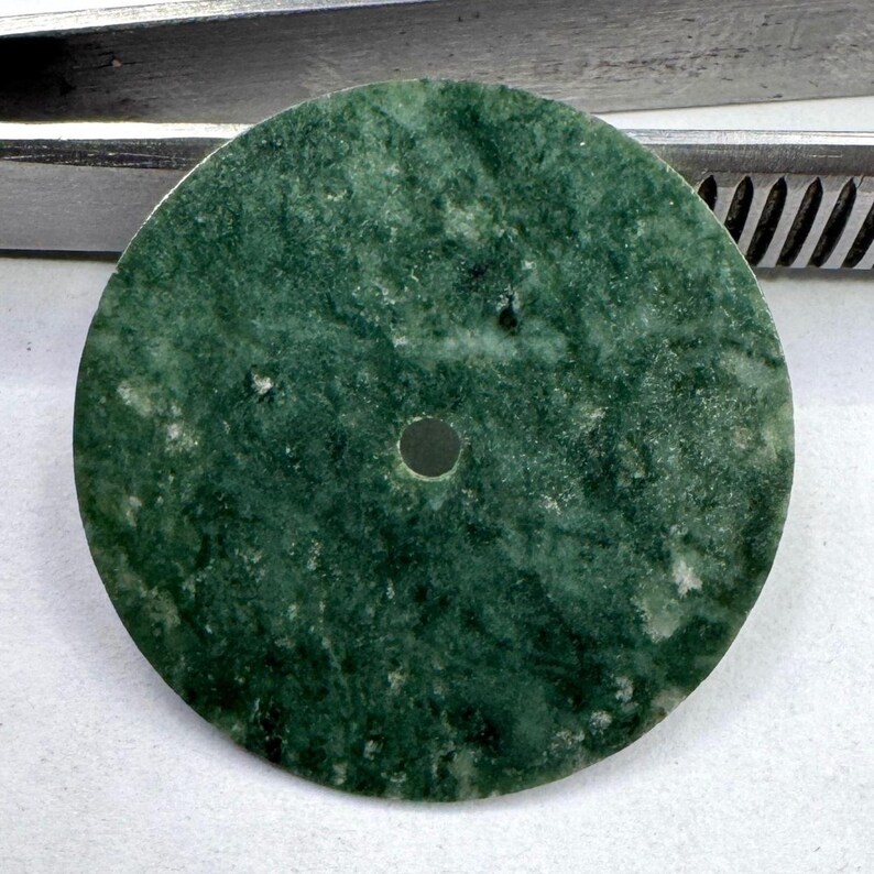 Green Marble Watch Dial: 25 Mm Round Disk ( 0.70 Mm Thick ) Custom ...