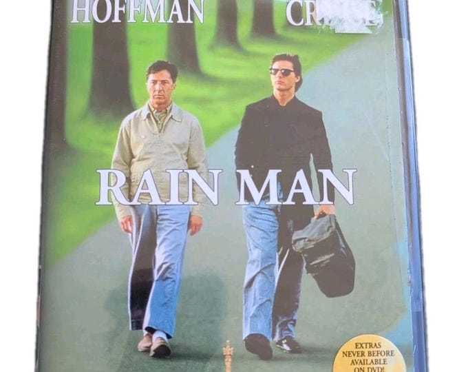 Rain Man (DVD, 1988, Special Edition, Widescreen) New - Etsy