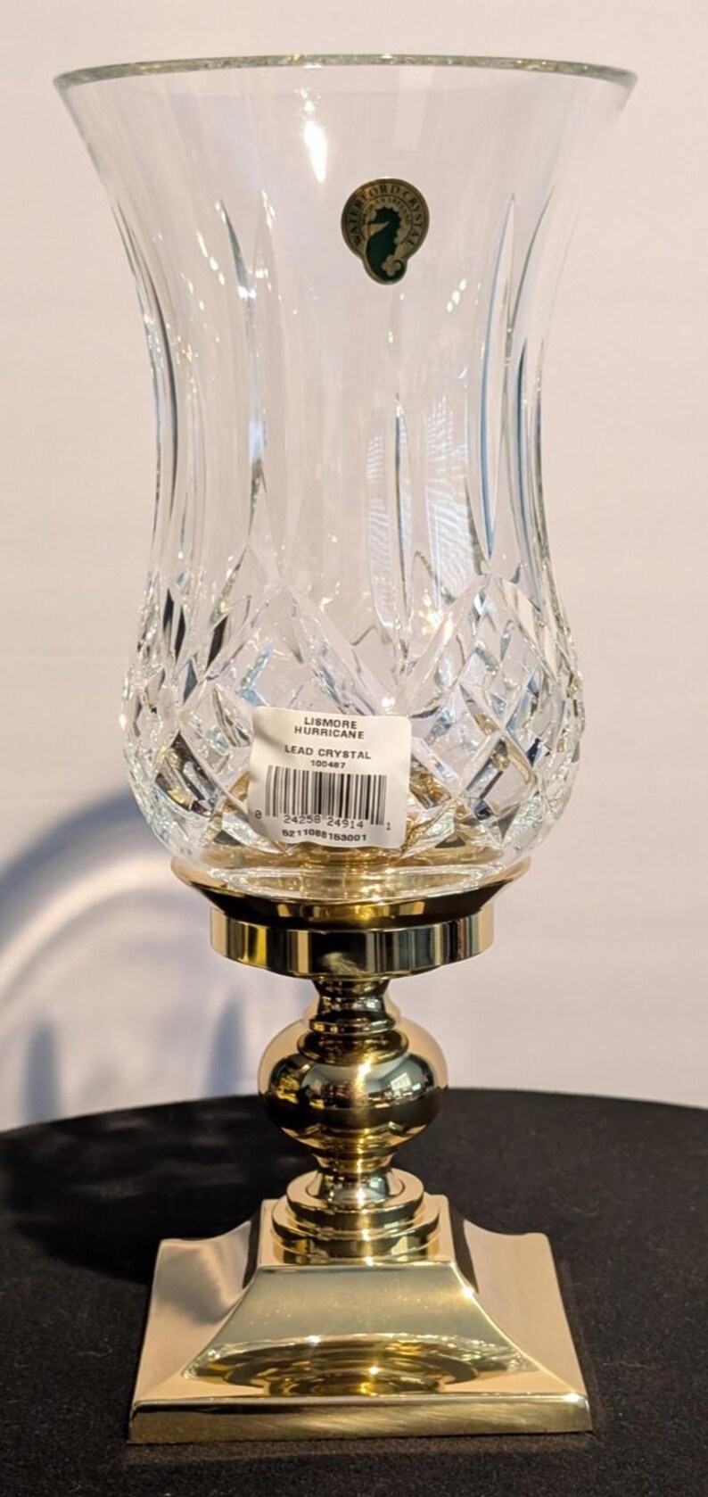 Waterford Crystal Lismore Hurricane Lamp 11