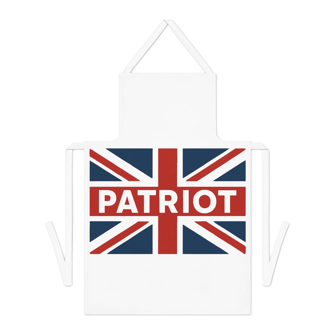 Union Jack Apron: British Patriotic Flag, UK Cooking Apron - Etsy