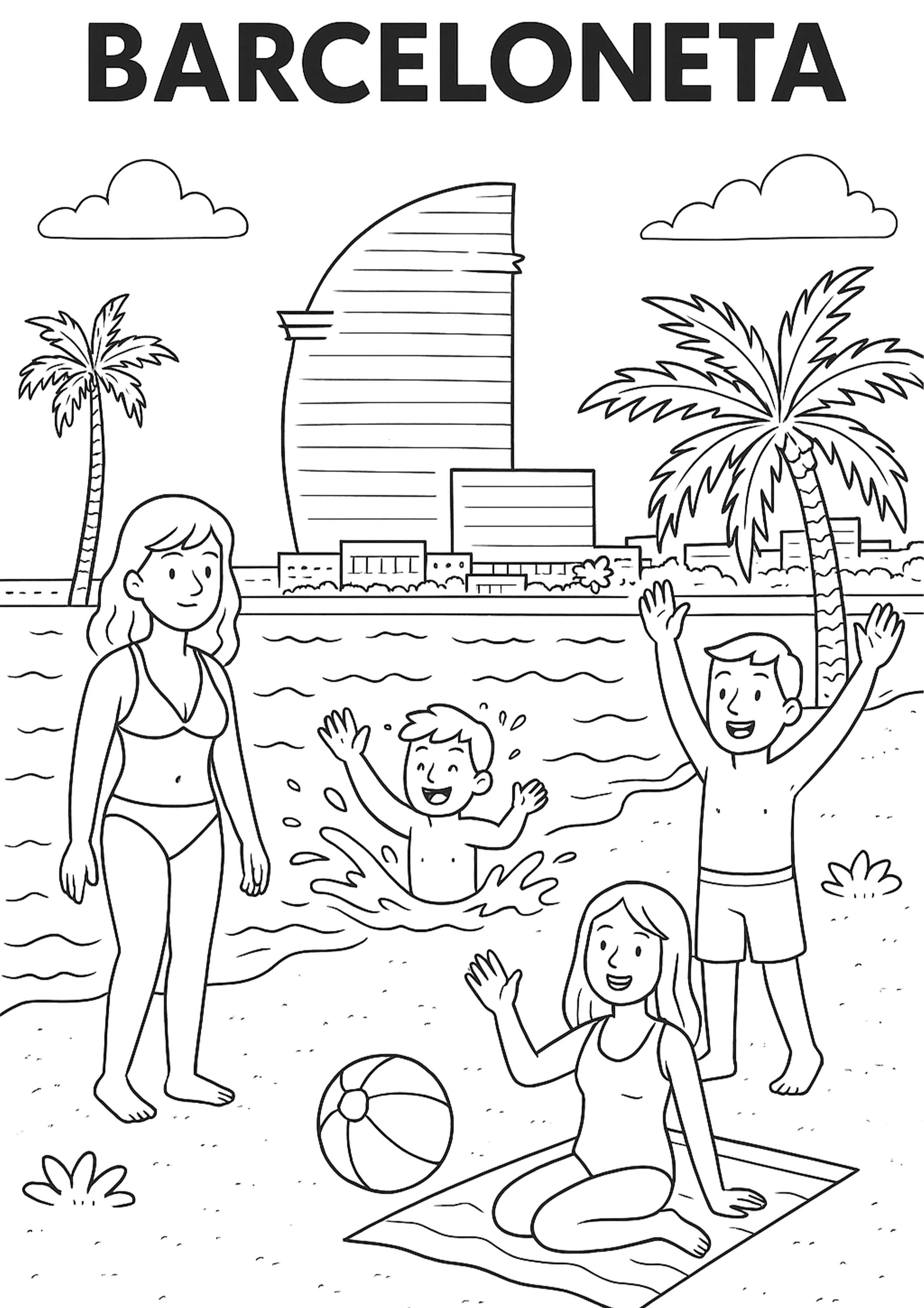 Spain Coloring Book, Spain Architecture, Culture, Spanish, Adult, Kids ...