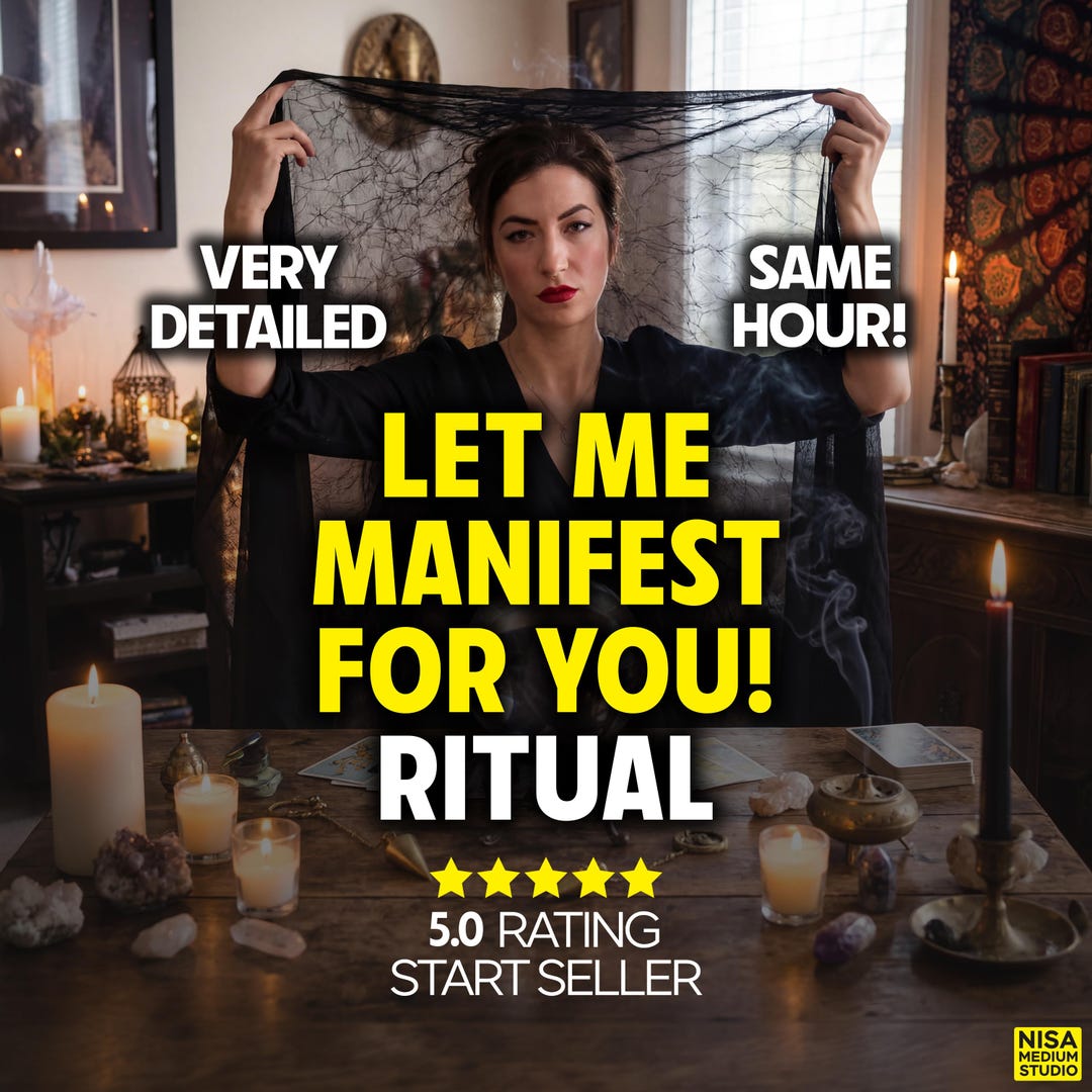 Let Me Manifest for You, Medium Reading, Psychic Reading, Personalized ...