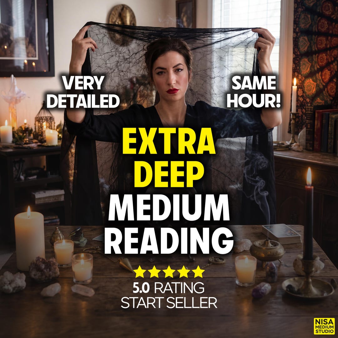 Same Hour Extra Deep Psychic Reading | Real Medium Channeling - Etsy