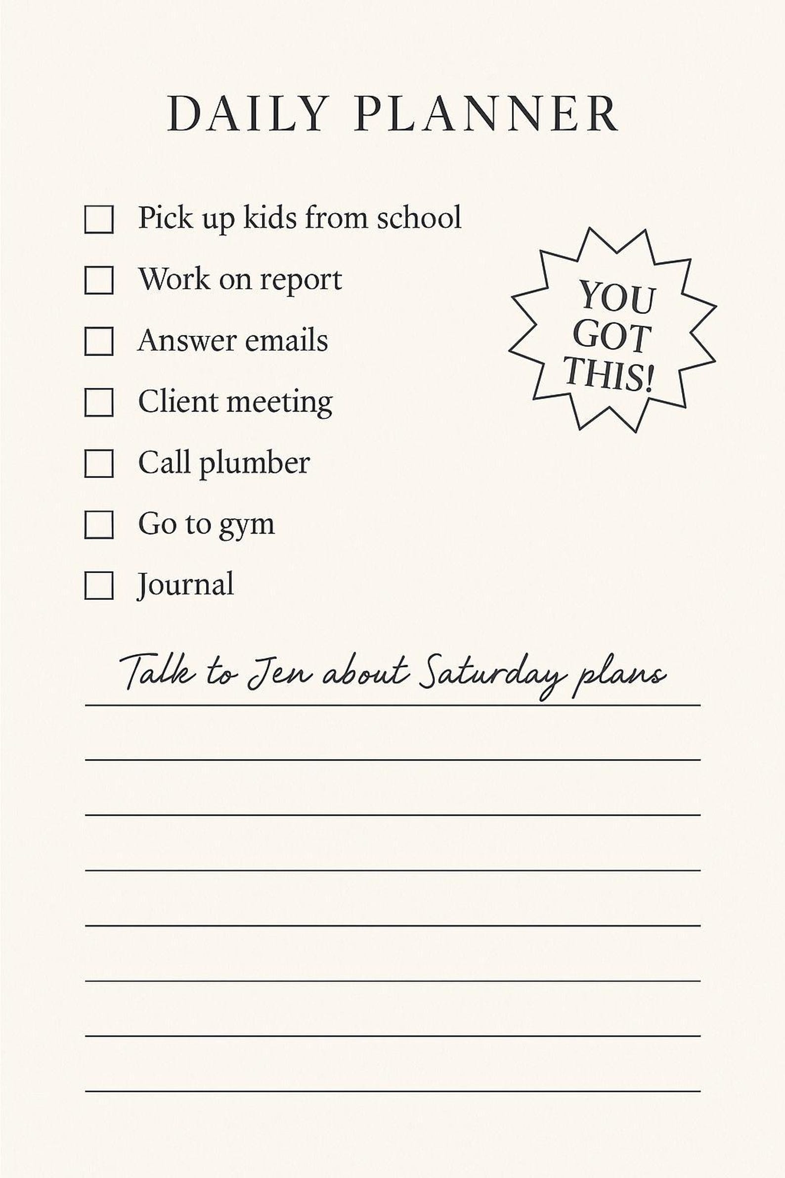 Family & Kids Printable Charts – Routines, Planners + More - Etsy