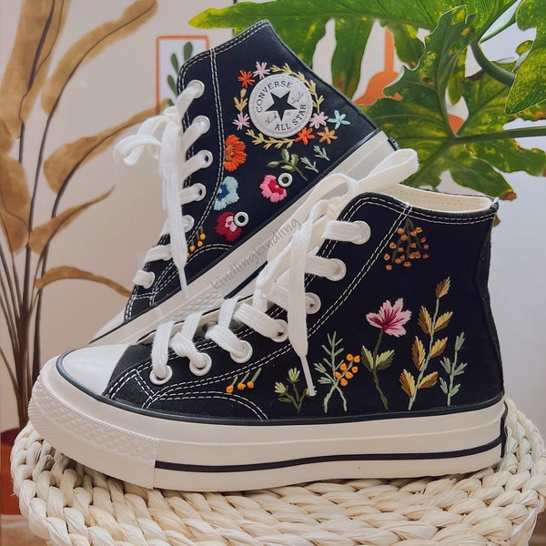 Converse Flower - Etsy