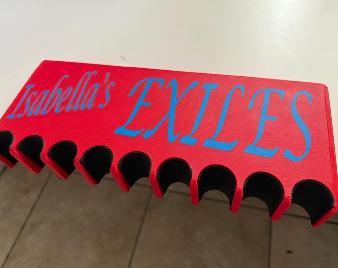 3D Printable Pool Cue Rack STL File: Customizable 9-cue Holder (digital ...