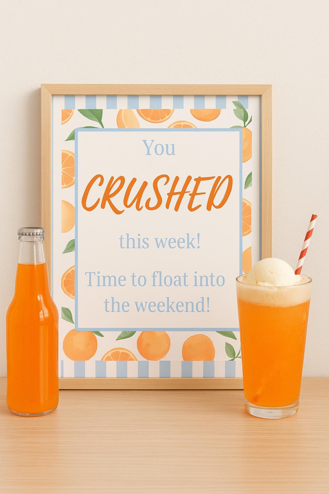 Staff Appreciation 'you Crushed It' Sign: Editable Canva Template ...