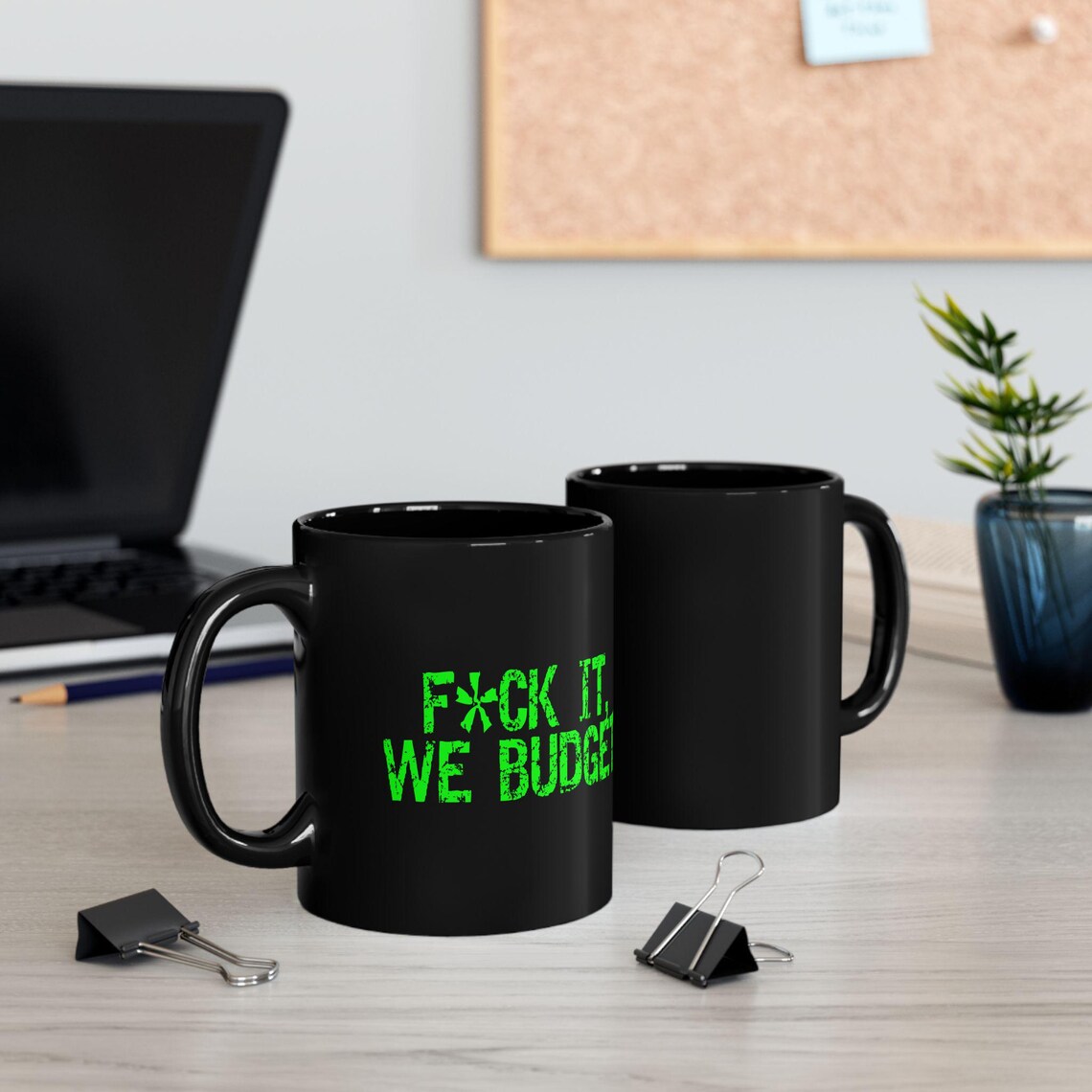 Funny Budgeting Mug: F*ck It We Budget - Gift for Finance Lovers - Etsy
