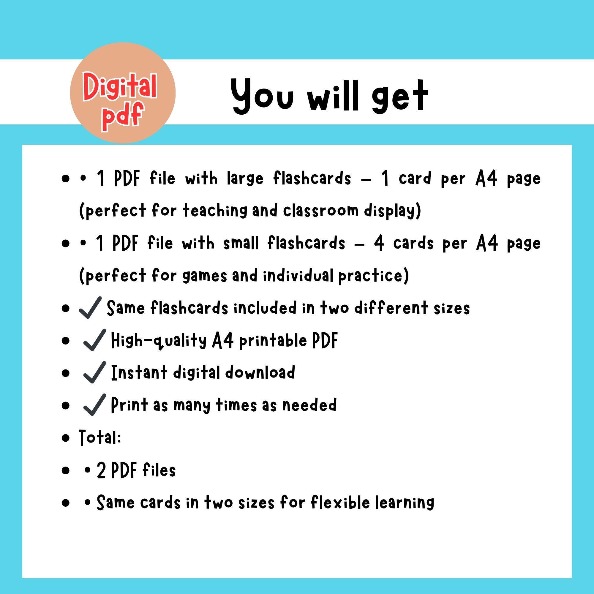 CH Digraph Flashcards Printable | Phonics Activity for Kids ...