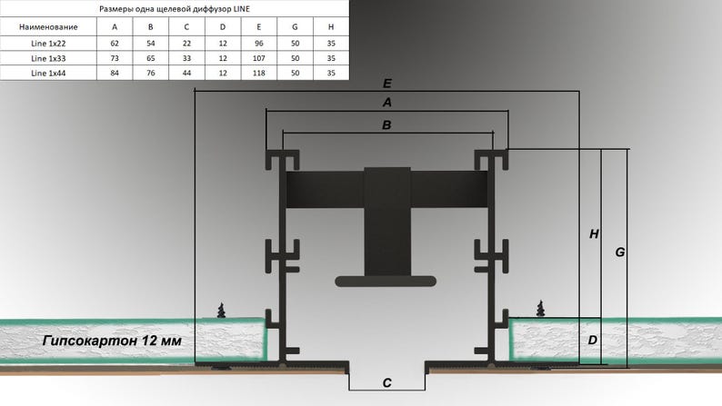 Custom Linear Air Diffuser: Bespoke Metal HVAC Vent Cover - Etsy