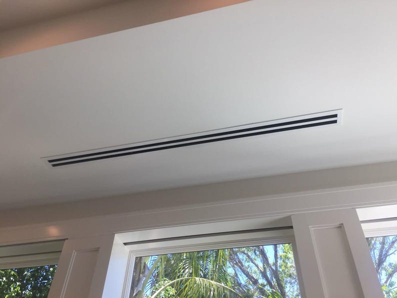 Custom Linear Air Diffuser: Bespoke Metal HVAC Vent Cover - Etsy